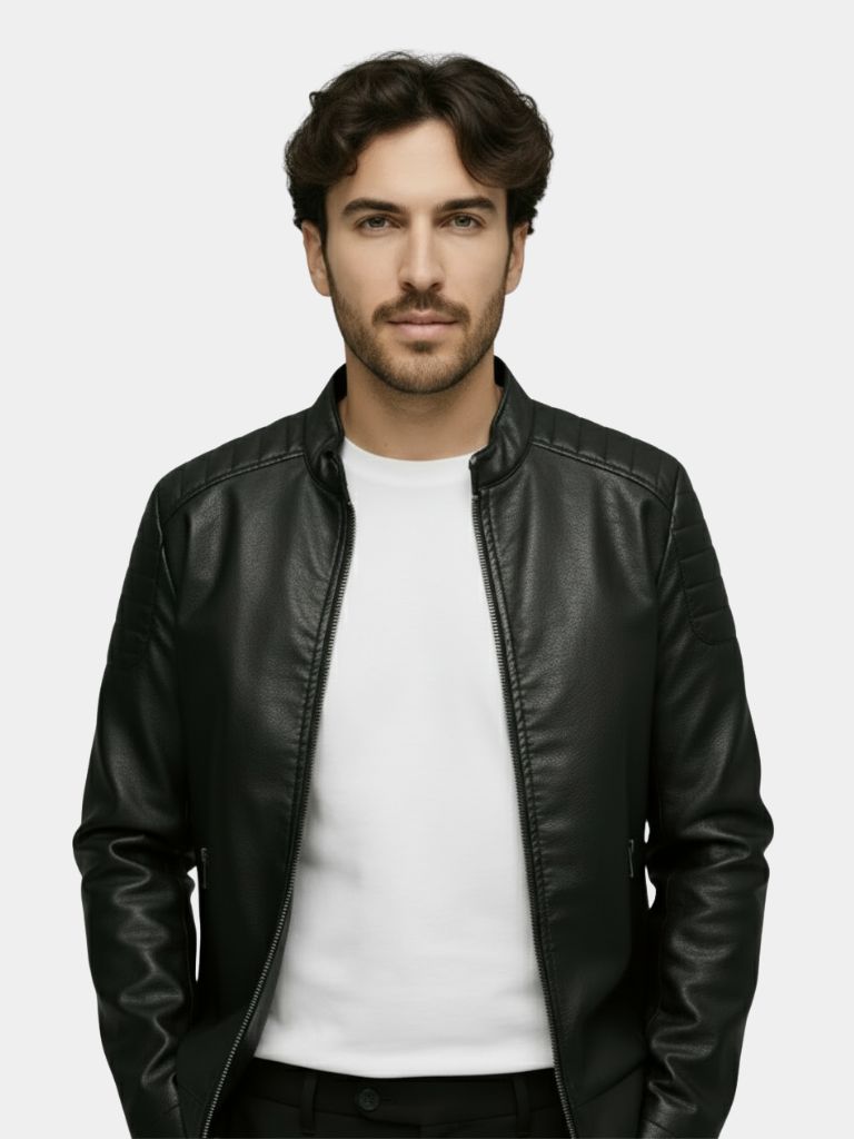 Crusader Leather Jacket – Casa Laro - CASA LARO